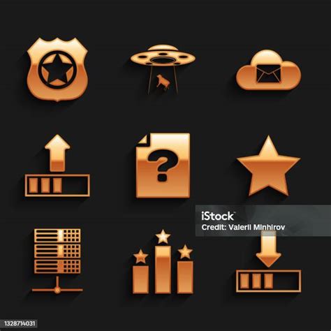 알 수 없는 문서 순위 별 로딩 스타 서버 데이터 웹 호스팅 및 아이콘을 설정합니다 벡터 1위에 대한 스톡 벡터 아트 및 기타 이미지 Istock