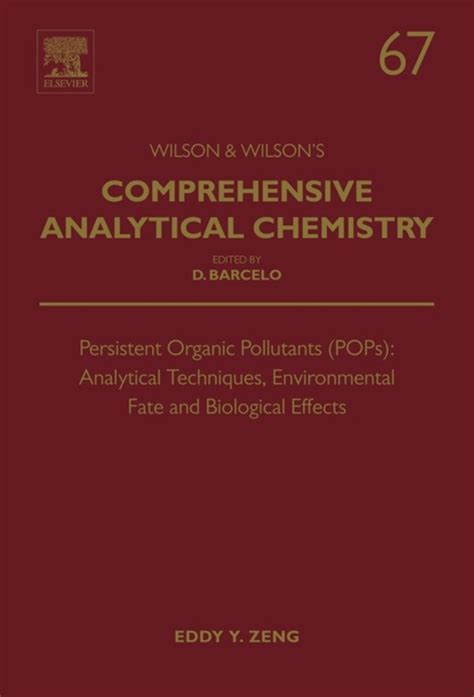 Persistent Organic Pollutants Pops Analytical Techniques