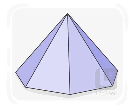 Definition And Meaning Of Heptagonal Pyramid Langeek