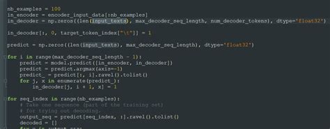 Explanation On Convs2s Prediction Array · Issue 13126 · Keras Team