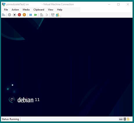 Debian Installer Screen Not Shown In Hyper V Virtual Machine At Windows Server Fault