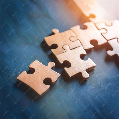 Problem Solving And Puzzle Pieces Featuring Symbols Like Interconnected Puzzle Pieces A