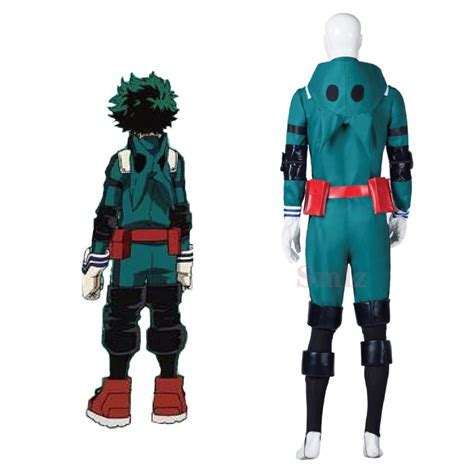 Midoriya Izuku Deku Cosplay Costume Mha Battle Suit Infinite Visibility