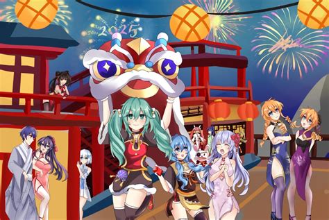 Himekawa Yoshino Itsuka Shido Izayoi Miku Kyouno Natsumi Takamiya