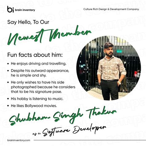 Brain Inventory On Linkedin Newcomer New Newjoining Newemployee