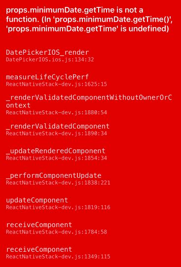 Automatically Disabled The Before Time From Current Time Issue Mmazzarolo React Native