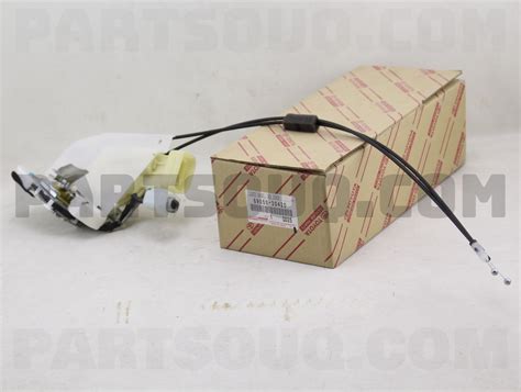 Lock Assy Rear Door Rh 6905030420 Toyota Parts Partsouq