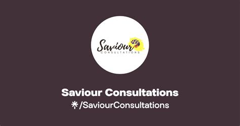 Saviour Consultations Instagram Linktree