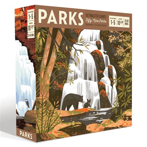 Parks Board Game Fifty Nine Parks