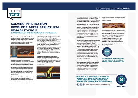 Solving Infiltration Problems After Structural Rehabilitation Nassco