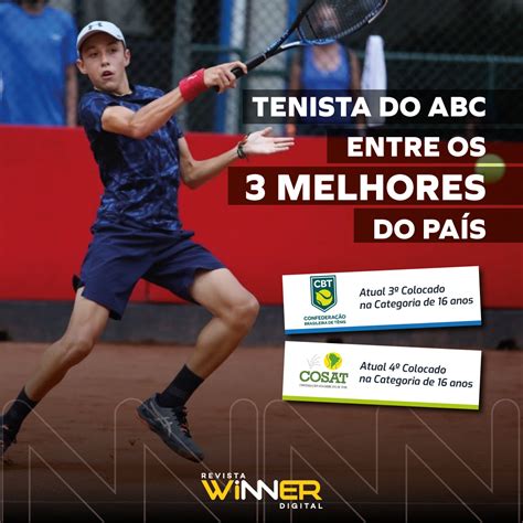 Enzo Kohlmann é O único Tenista Revista Winner Digital