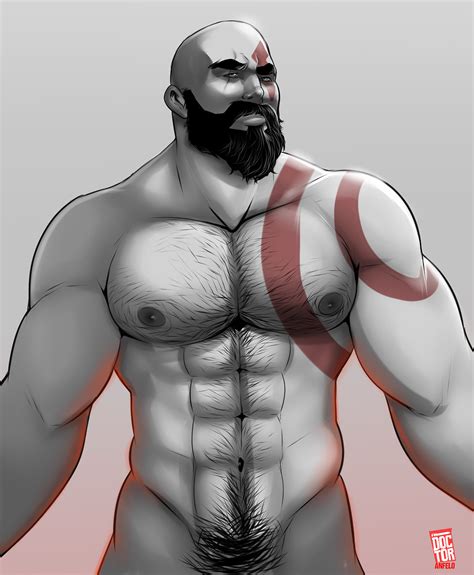 Kratos God Of War Drawn By Doctor Anfelo Danbooru