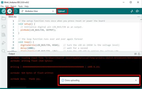 Arduino Nano First Program