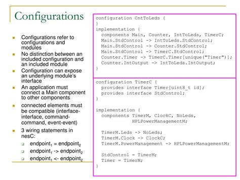 ppt tinyos and nesc programming low resource sensor networks