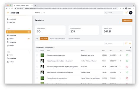Filter Sets By Kenneth Sese Plugins Filament