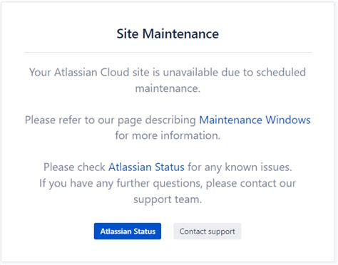 solved atlassian cloud site is unavailable due to schedul