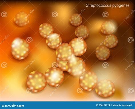 Streptococcus Pyogenes Image Cartoon Vector 136616415