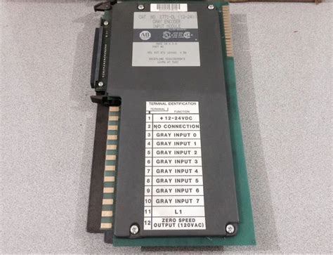 Allen Bradley 1771 Dl Gray Encoder Input Module At Rs 1000 Bhavnagar Id 2852804782362