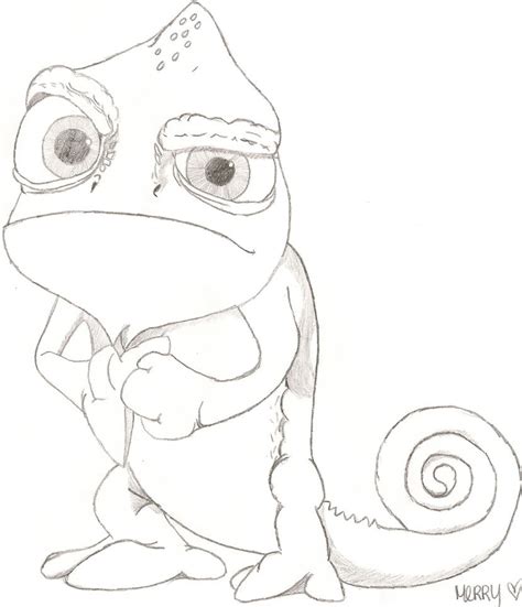 Pascal From Tangled By Mjpointeshoe On DeviantArt