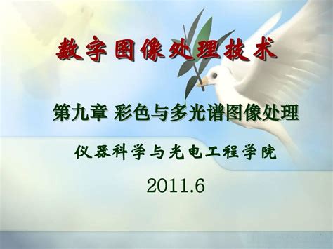 数字图像处理与分析 第9章 彩色与多光谱图像处理 word文档在线阅读与下载 无忧文档