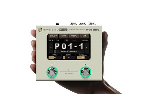 Hotone Ampero Mini digital effects processor - CT Music
