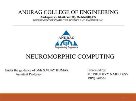 Bio Neuromorphic Computation Techniques 2 Pptx