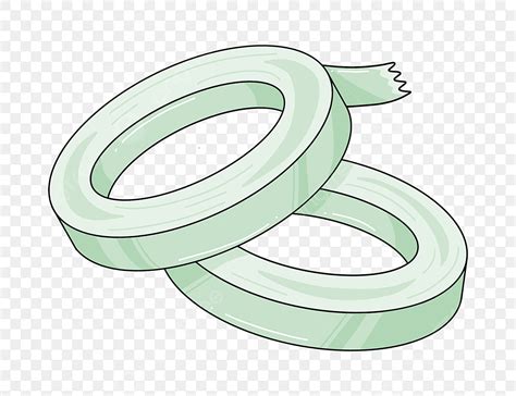 사무 용품 테이프 일러스트 그림 녹색 테이프 만화 삽화 사무용품 Png 일러스트 및 Psd 이미지 무료 다운로드 Pngtree