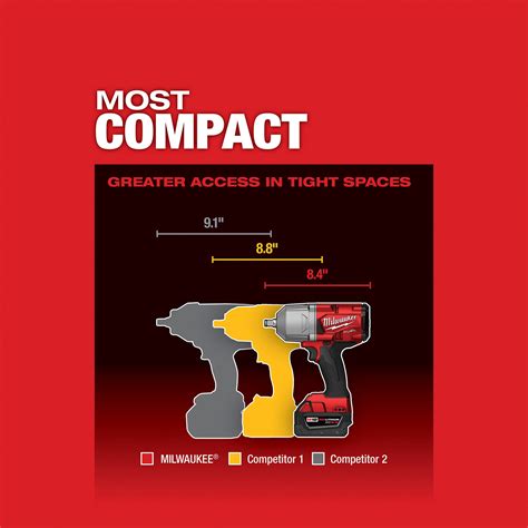 Milwaukee M18 Fuel High Torque Impact Wrench Kit With 2 Speed Grease