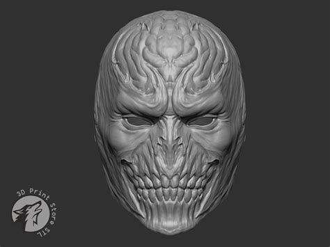 Spawn Mask Cosplay Spawn Movie Stl File 3d Print Model By 3dprintstorestl