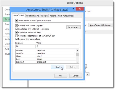 How To Assign Keyboard Shortcuts To Symbols In Excel 2013