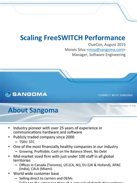 Freeswitch Performance Scaling Pdf Thread Computing Databases