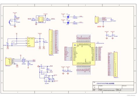 基于立创eda（altium Designer） Stm32f103c8t6的系统板pcb设计stm32f103c8t6核心板设计报告 Csdn博客