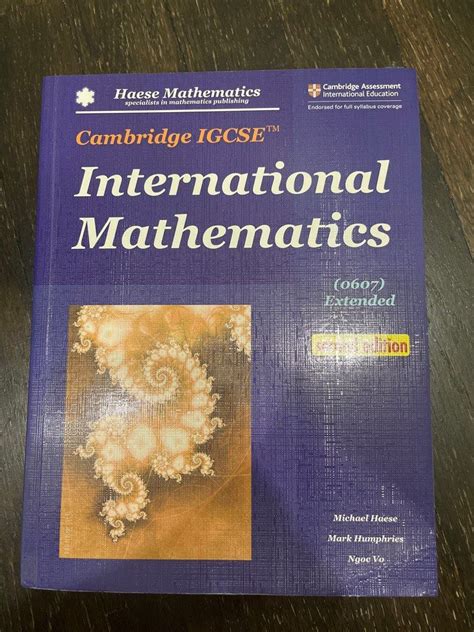 Igcse Mathematics Haese Textbook Hobbies And Toys Books And Magazines Textbooks On Carousell