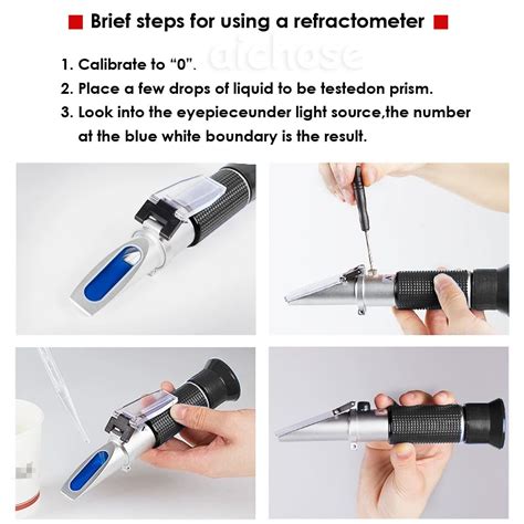 Versatile 4-in-1 Automotive Fluid Refractometer for Antifreeze, DEF, Battery Acid & Washer Fluid ...