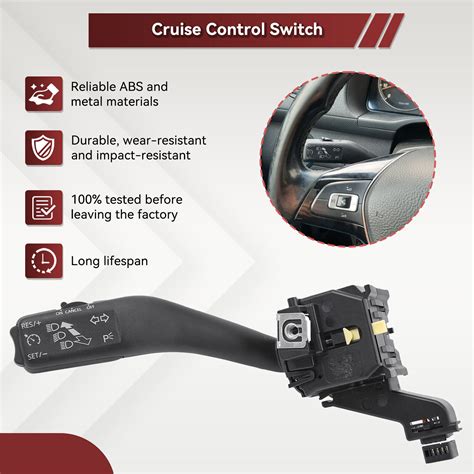 Indicator Cruise Control Stalk For Vw Golf Mk5 Skoda Caddy Octavia Uk