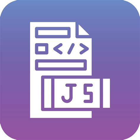 Javascript File Vector Icon 37875009 Vector Art At Vecteezy