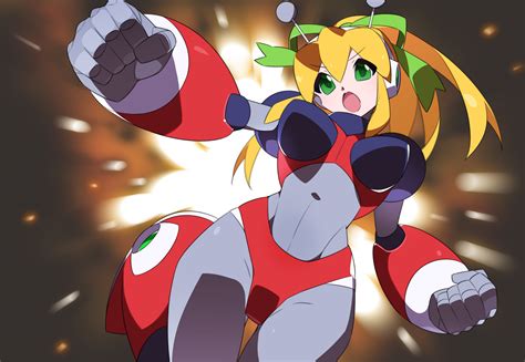 Roll And Hyper Roll Mega Man And 2 More Drawn By Kaidouzx Danbooru