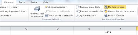 Cómo mostrar fórmulas en lugar de valores Tips De Excel Excel Intermedio