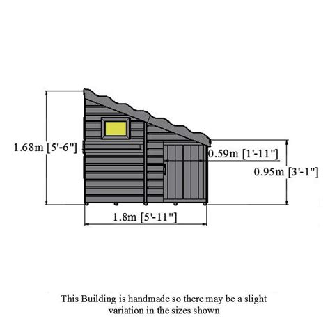 Command Post Playhouse 6x4 Shire Gb Shire Garden Buildings