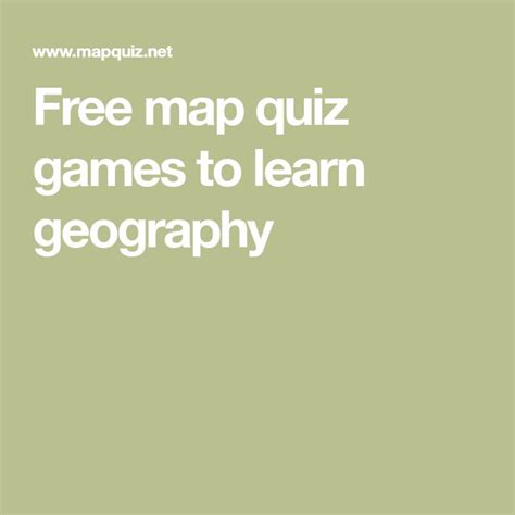 Free Map Quiz Games To Learn Geography Map Quiz Geography Free Maps