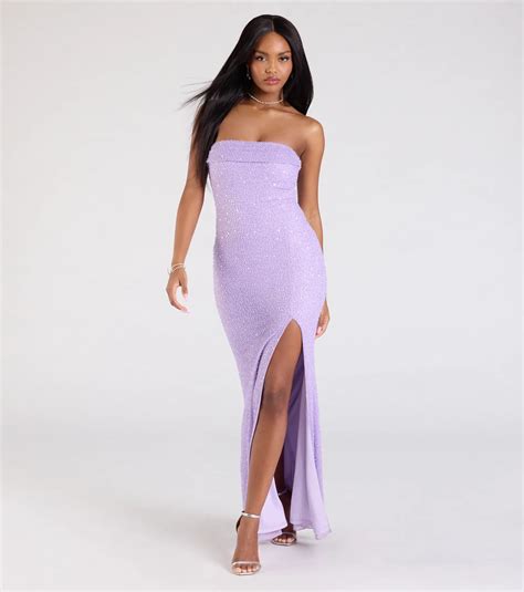 Long Strapless Dresses And Windsor