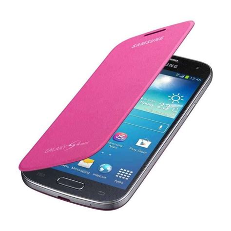 Etui/housse OFFICIEL Samsung Galaxy S4 mini I9195 - Achat / Vente Etui ...