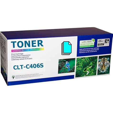 Samsung CLT-C406S Cyan НОВА тонер касета — 【TonerTrade.bg】