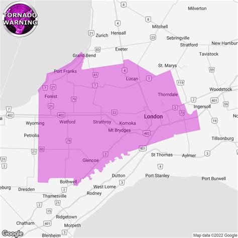 Tornado Warning Replaces Severe Thunderstorm Warning