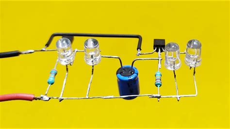 Flip Flop LED Light Circuit YouTube