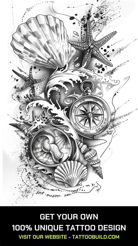 Beach Tattoo Ideas Best Design Ideas Tattoo Build Ocean Sleeve