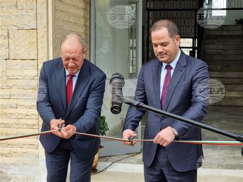 Вътрешният министър Калин Стоянов откри Граничното полицейско управление в Болярово