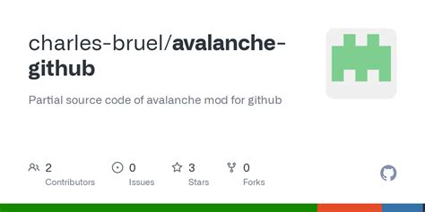 github charles bruel avalanche github partial source code of