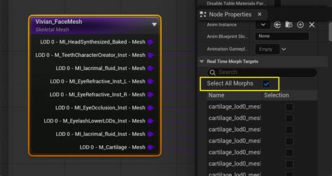 Using Mutable And MetaHumans In Unreal Engine Unreal Engine Documentation Epic Developer