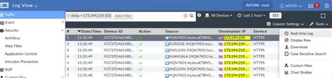 Solved Enable Column Filter In Analyzer 54 Code Fortinet Community